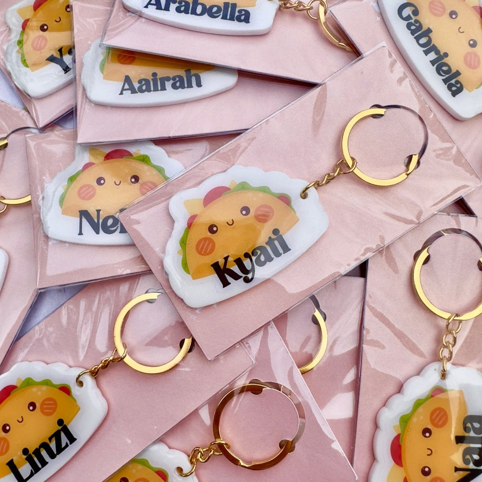 Personalised Acrylic Keyrings | Discounts on Bulk Orders – Stellar Gift ...